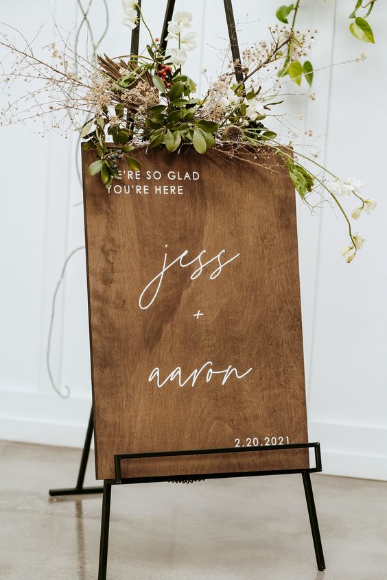 welcome sign spray | hanakotoba